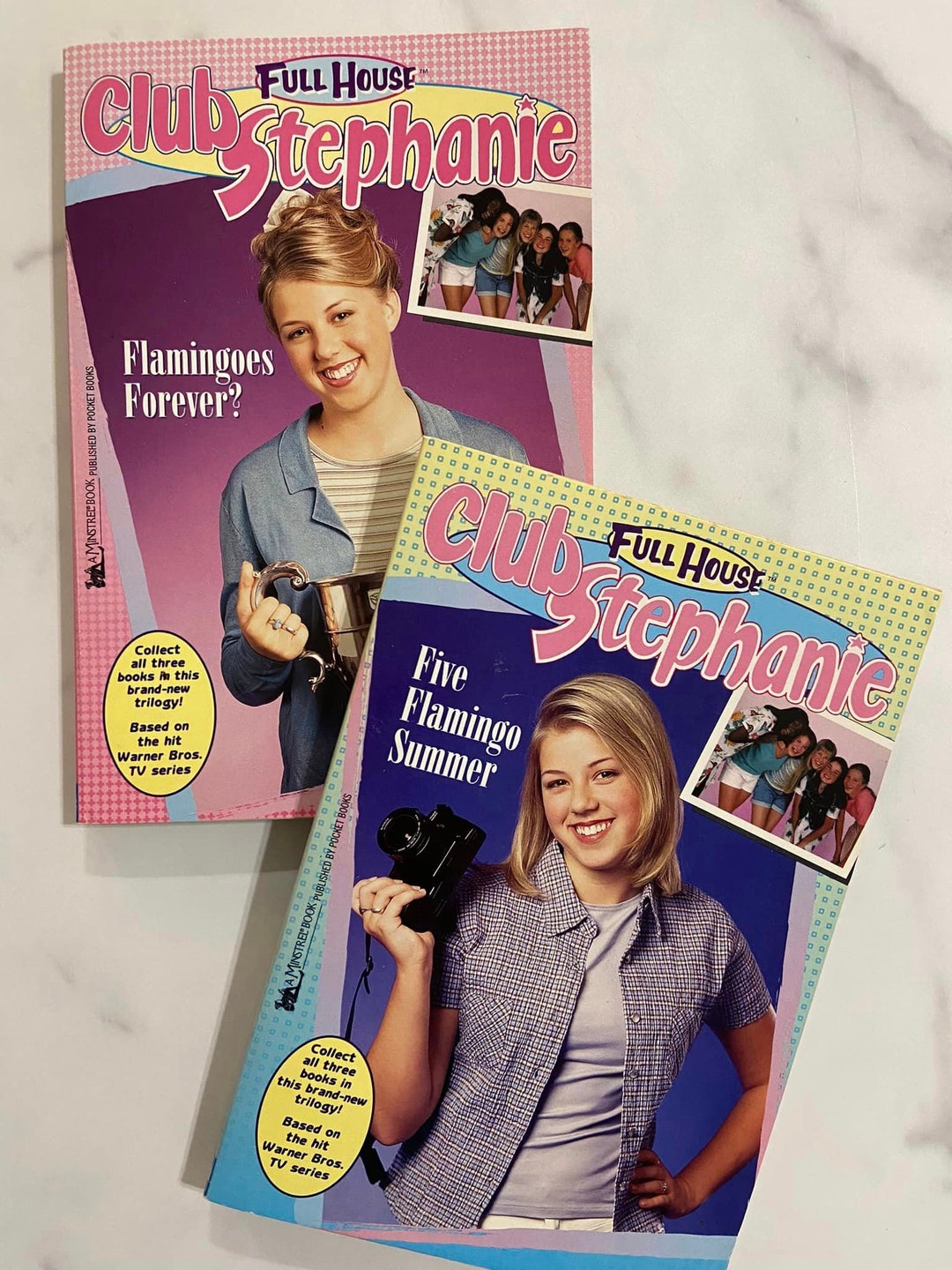 1990s Full House Stephanie Set of 2 Books Club Stephanie Vintage Book ...