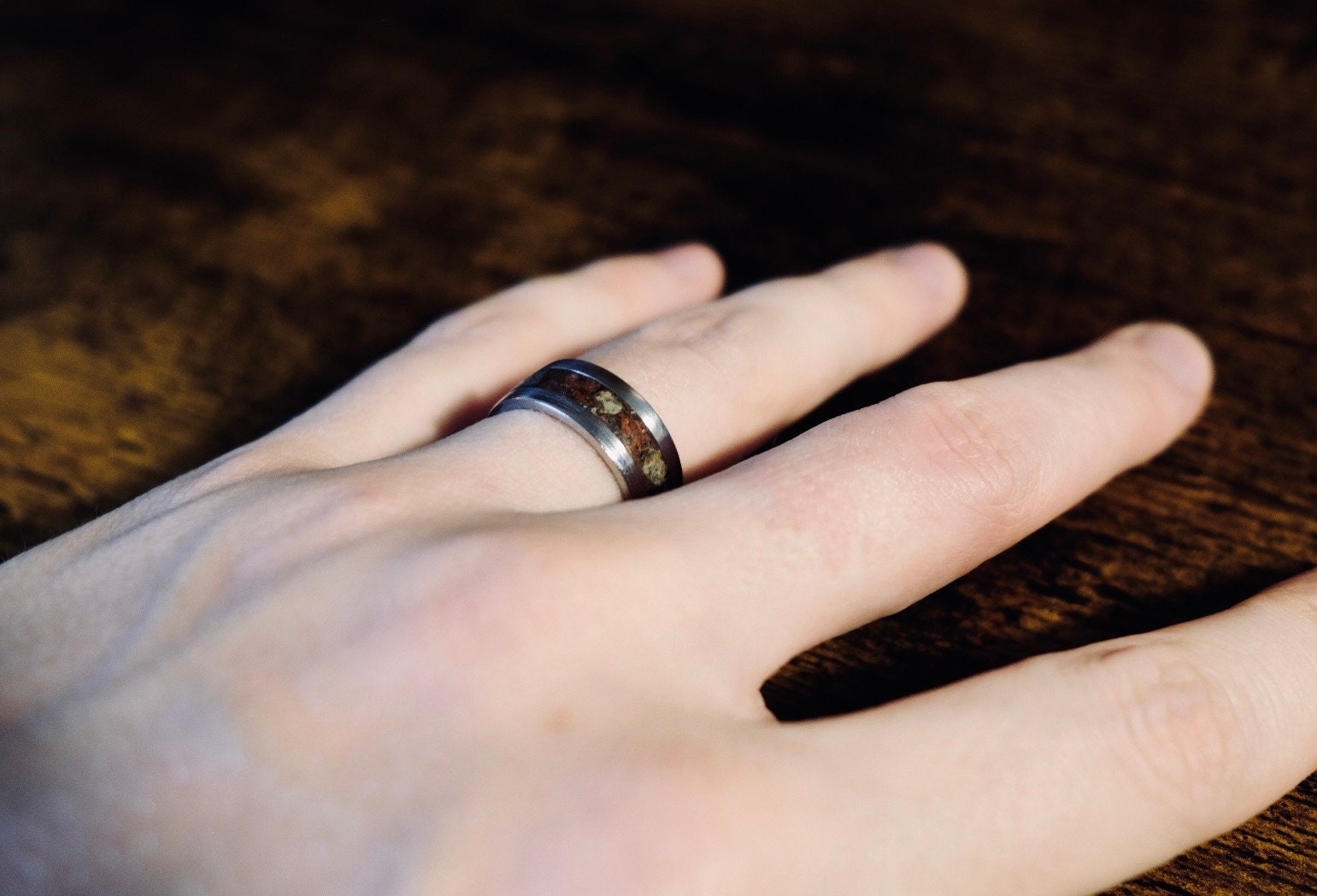 Dinosaur Fossil Ring Handmade Authentic Bone Fossil Jewellery - Etsy