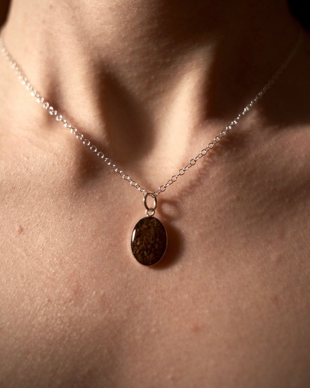 T-rex Fossil Pendant Necklace – Handmade Dinosaur Bone Jewellery ...