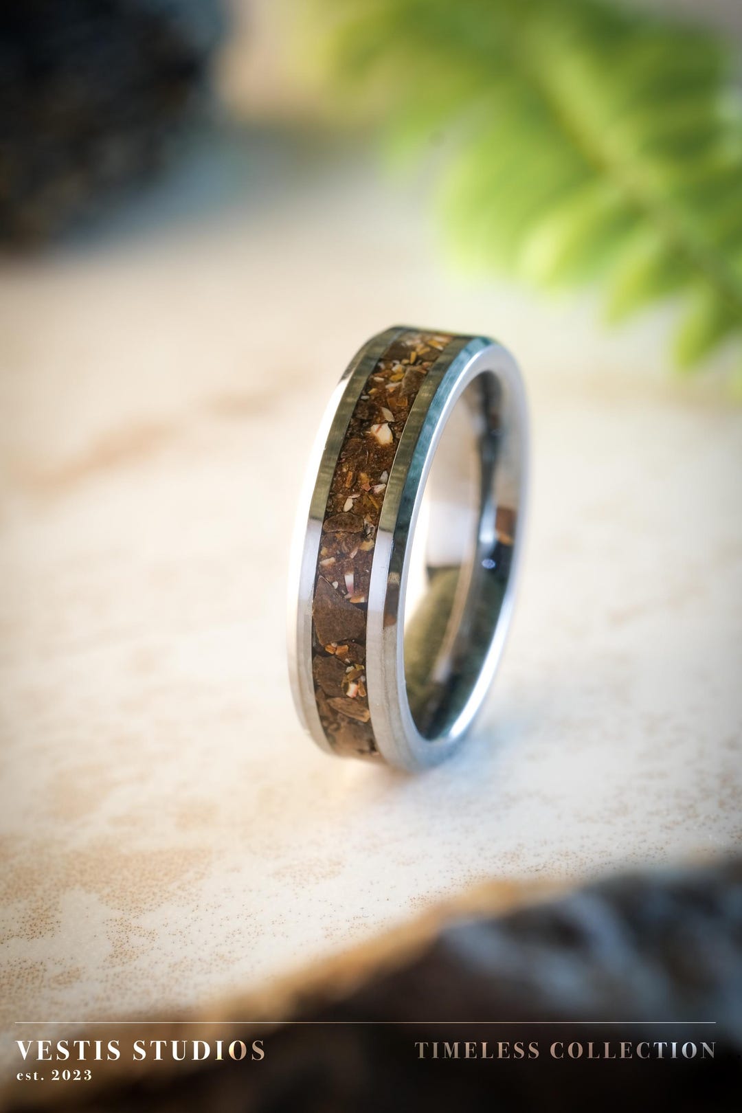 Dinosaur Fossil Ring | T Rex, Triceratops & Spinosaurus Bone in ...