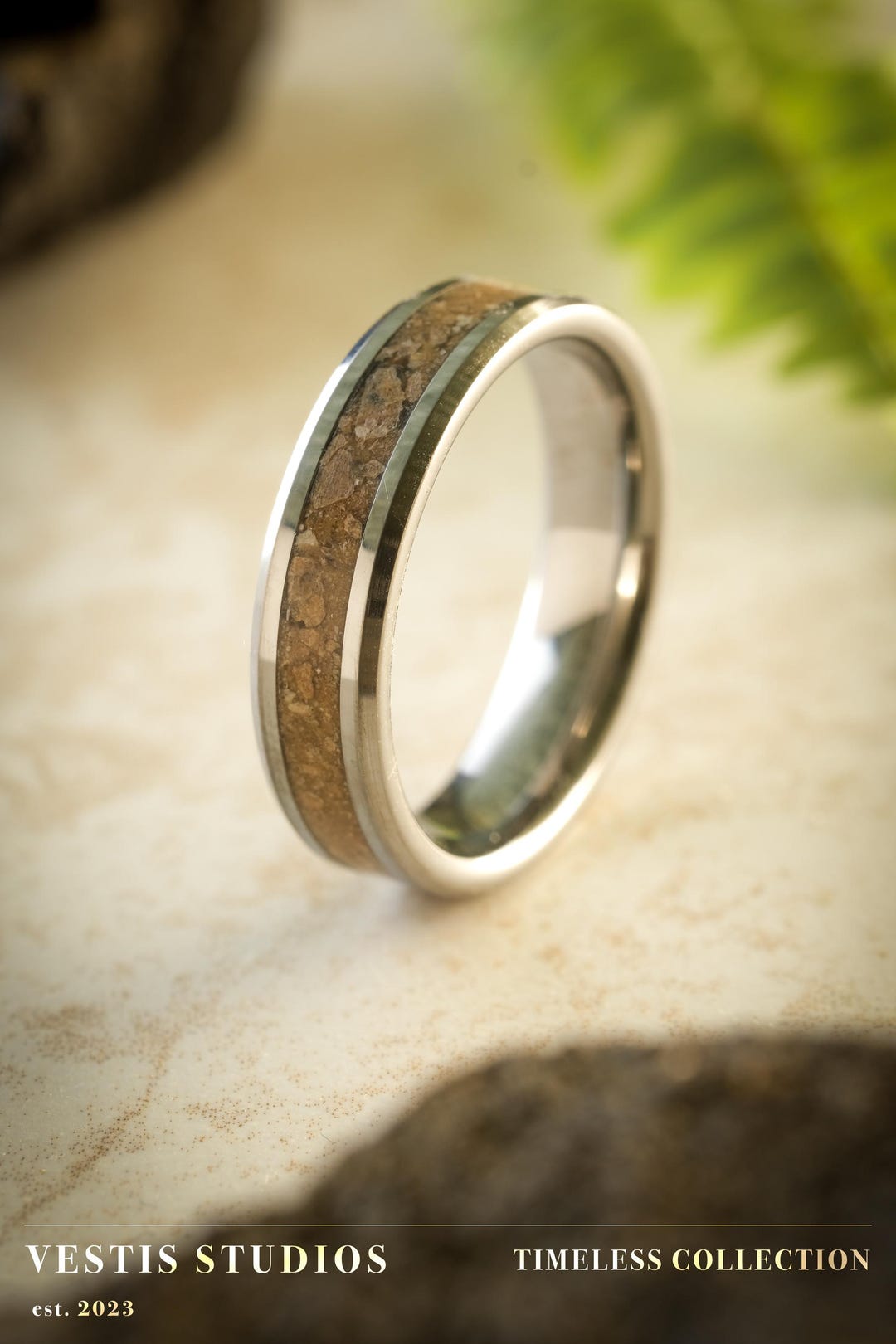 Fossil Jewellery | Mosasaur & Tungsten Carbide Ring | Handmade Dinosaur ...