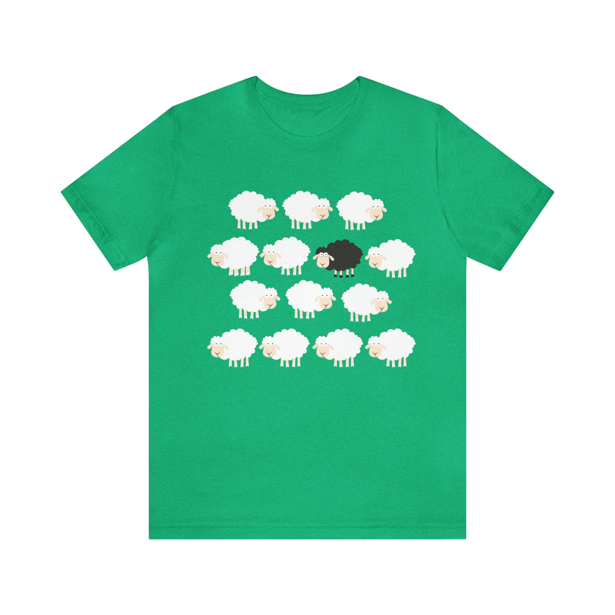 Black Sheep T-shirt,funny Sheep Shirt,farm Animal Shirt,cute Sheep ...