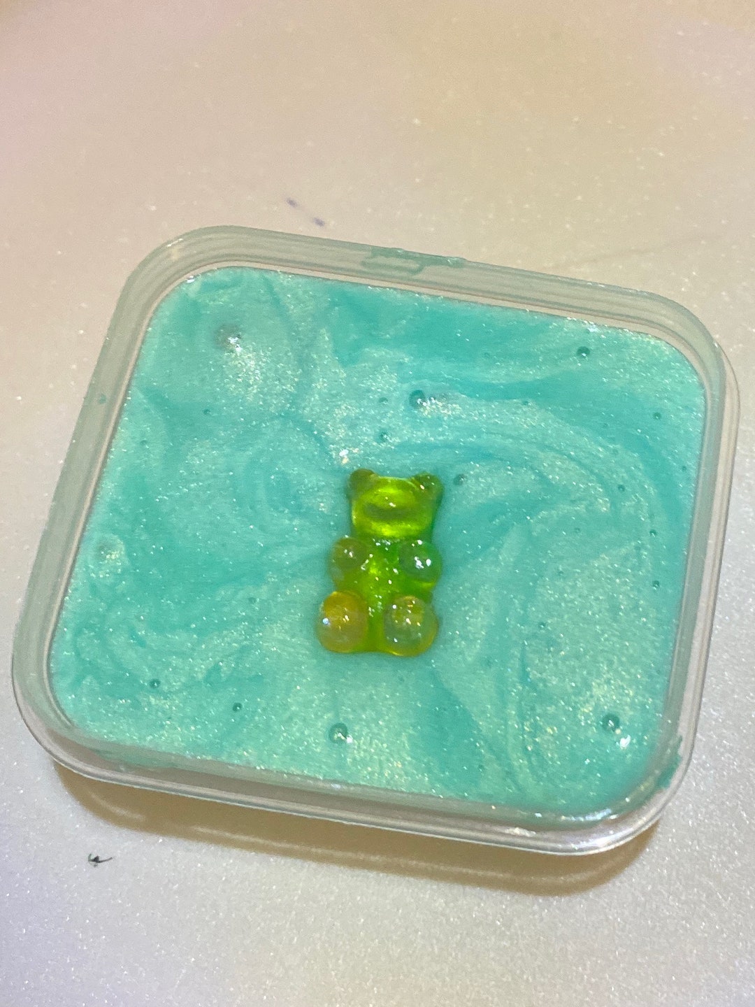 Sloth Lovers Slime - Custom Crafted Slime Made by Kids- Kiwi Cluster - Etsy