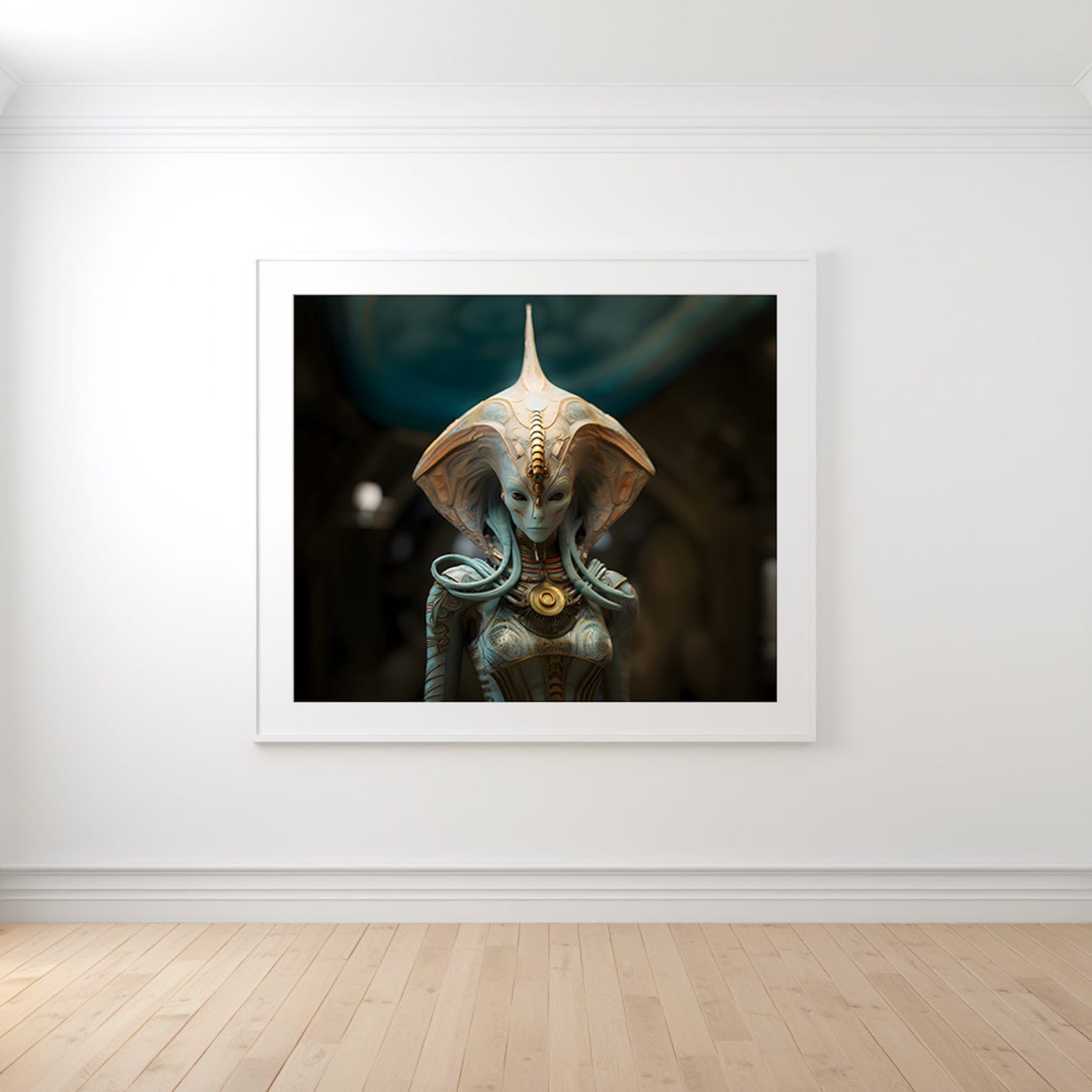 The Water Alien 01 | Digital - Etsy