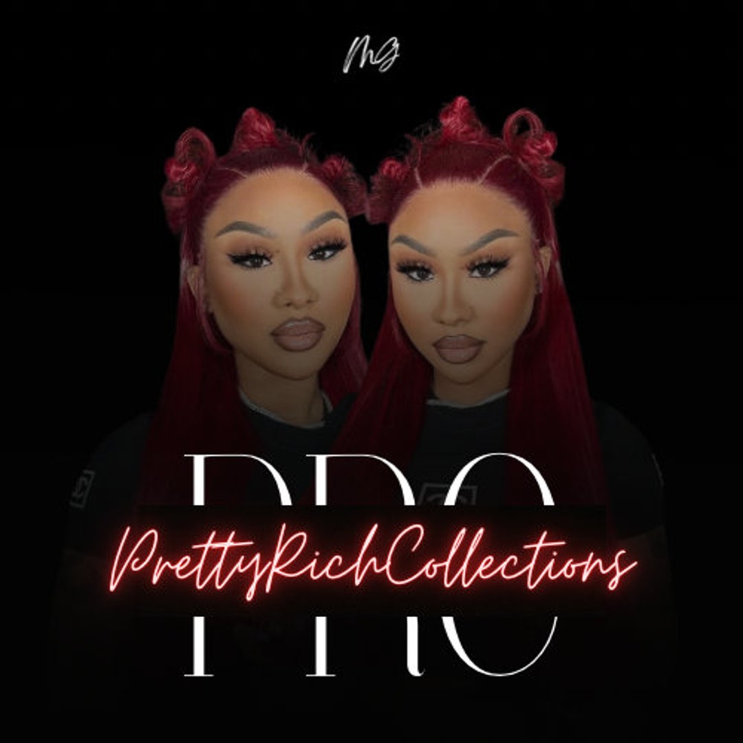 DIY Logo, MUA Logo, Pink Logo, Baddie Logo - Etsy