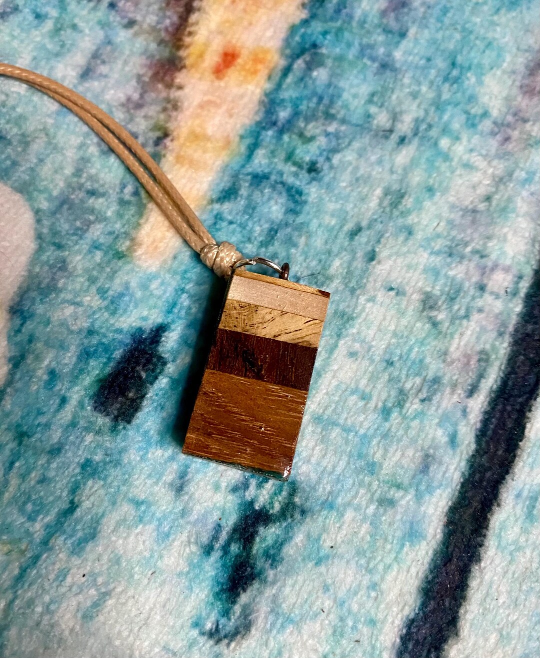 Wood Pendant Necklace - Etsy