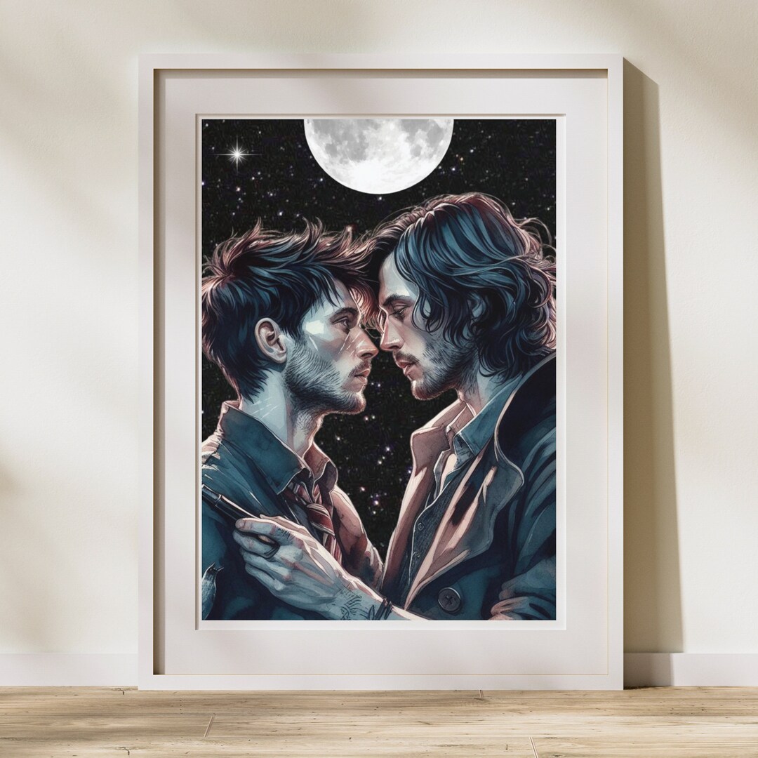 Wolfstar Poster, Digital Download, Wolfstar Inspired Wall Art ...