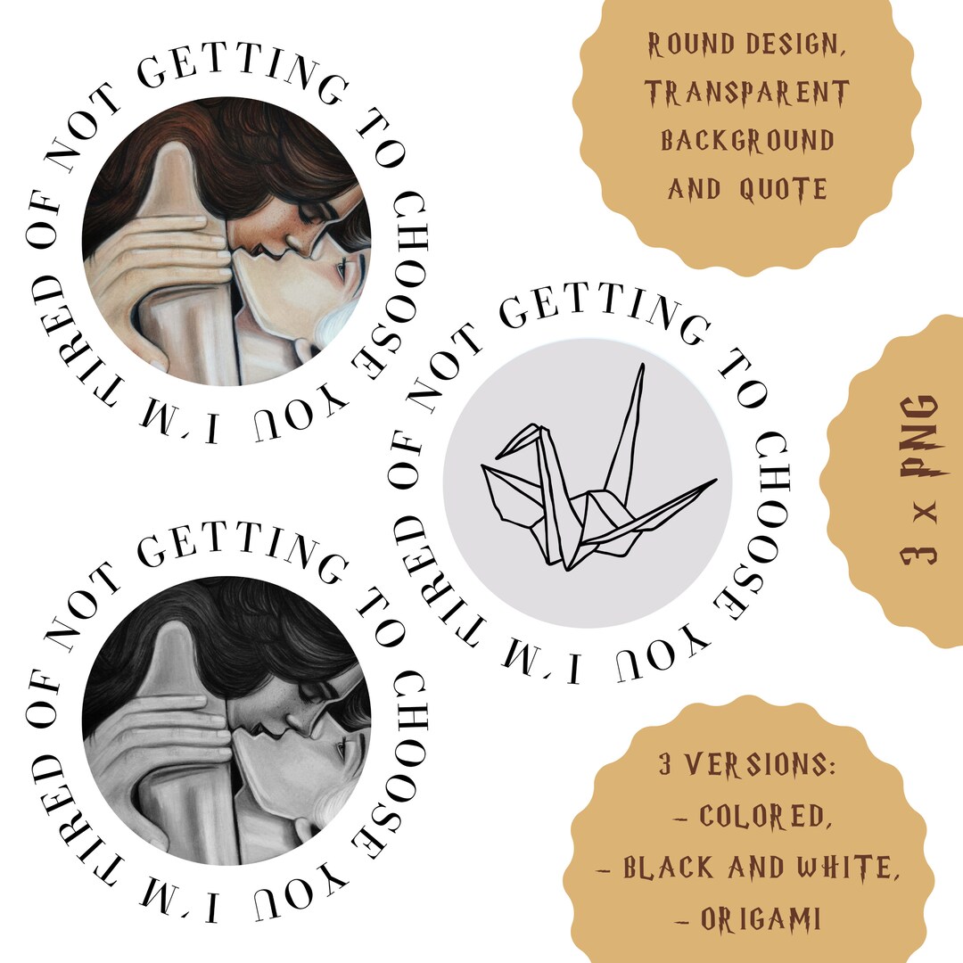 Dramione Download Digital PNG Printable Manacled Design for - Etsy UK