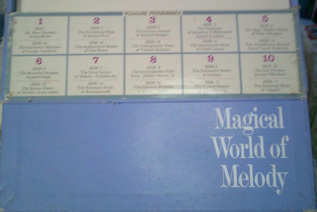 Reader's Digest Vinyl Record Box Set - Magical World of Melody ...