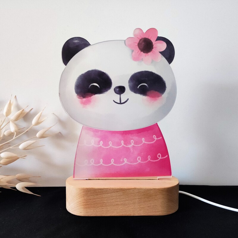 Night Lights Panda - Etsy