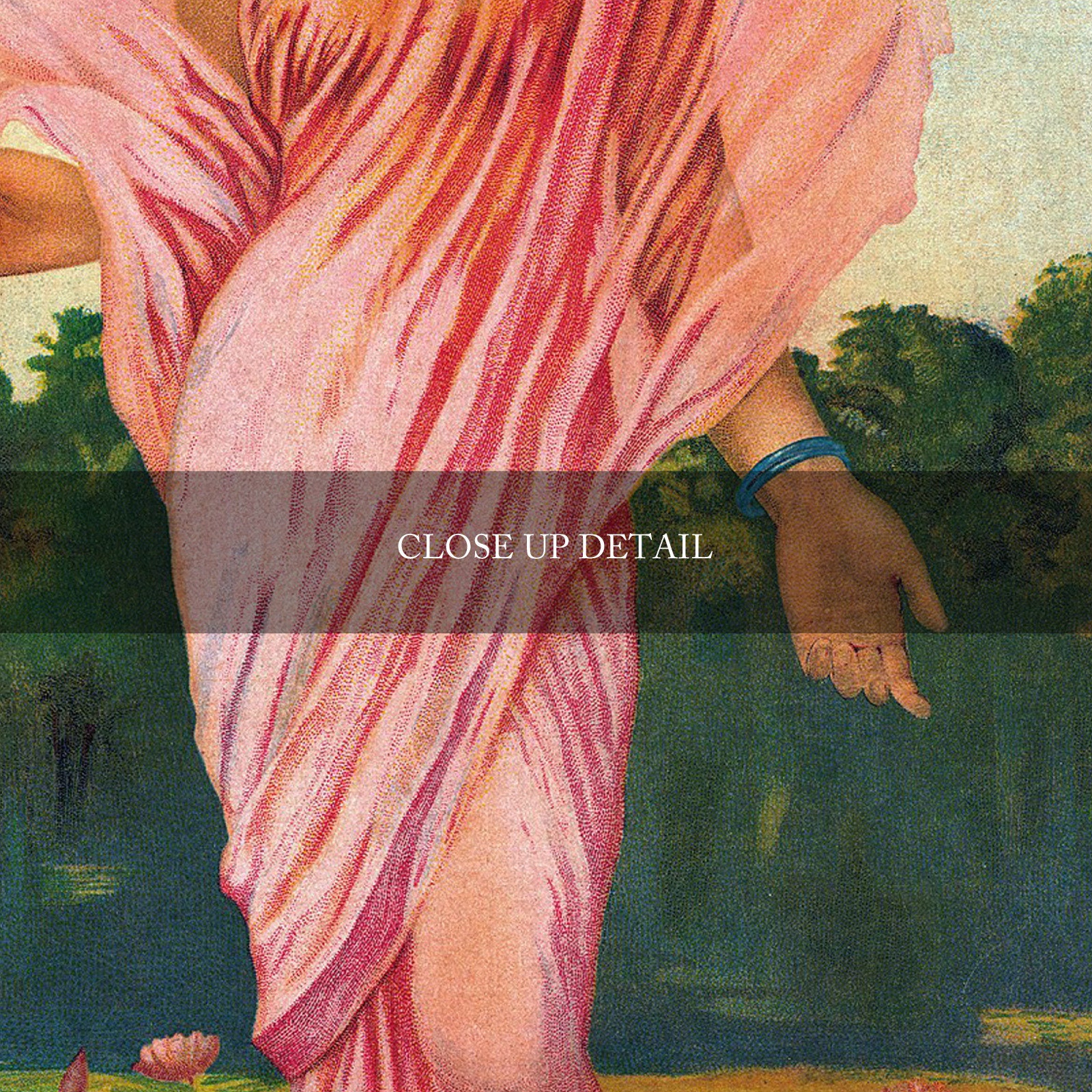 Padmini the Lotus Lady Raja Ravi Varma Vintage Hindu Female Portrait ...