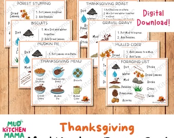 Bakery Mud Kitchen Recipes, Fun Learning Resource for Outdoor Forest ...