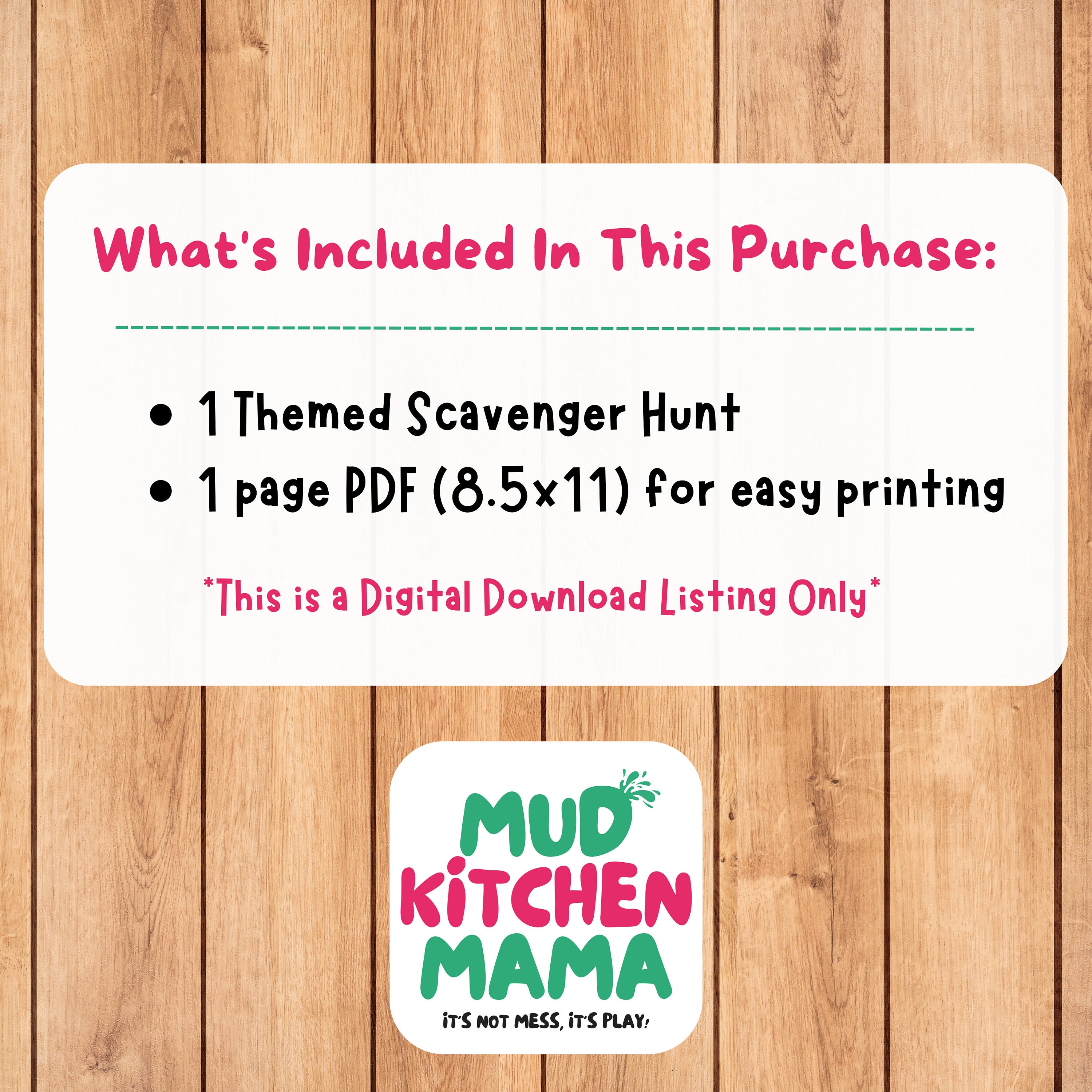 Farm Scavenger Hunt for Kids, Outdoor Activity and Nature Study for ...