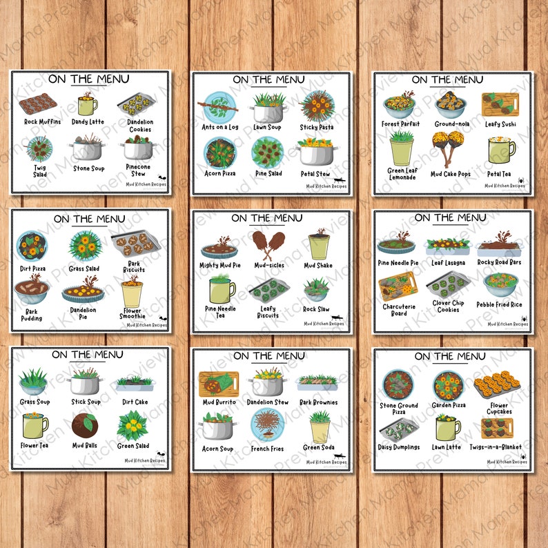 BUNDLE! Complete Skill-based Mud Kitchen Recipe Collection! Learning ...