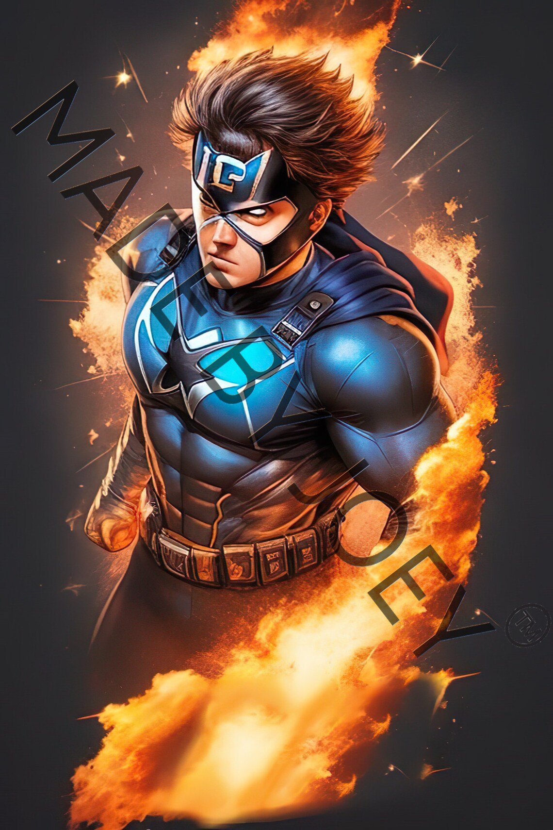 Dynamic Superhero Poster Pack 2: Transform Your Space With Iconic Comic ...