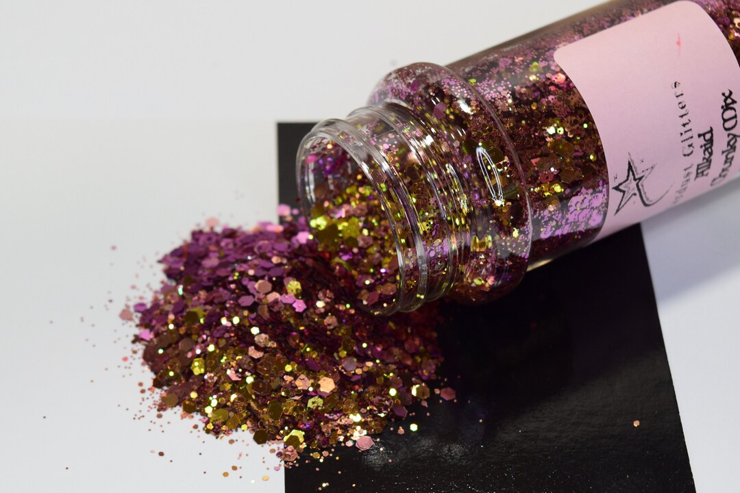 Alkaid Pink and Gold Color Shift Glitter - Etsy
