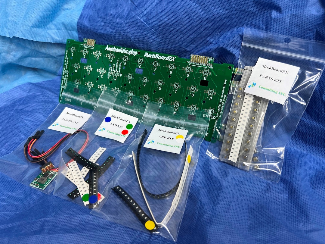 The Mechboardzx LED - Sinclair ZX Spectrum 16K/48K Mechanical Keyboard ...