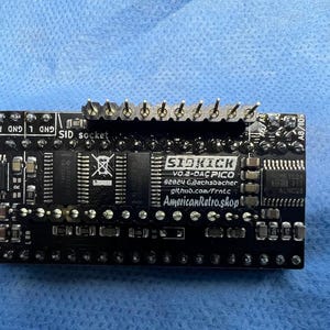 Sidkick Pico DAC Commodore 64 and 128 (C64 / C128) MOS SID 6581 / 8580 Assembled - Etsy