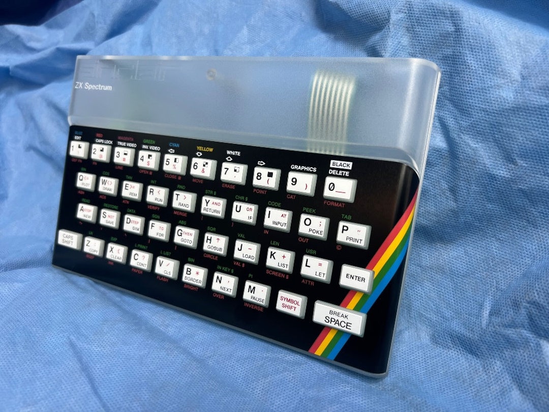 Sinclair ZX Spectrum 16K / 48K Replacement Case - Repro Set Clear - Etsy