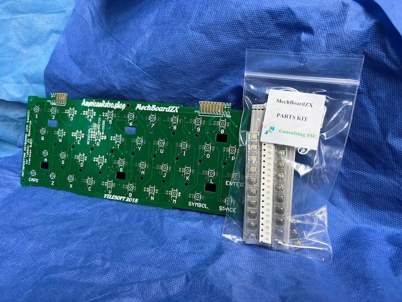 The Mechboardzx LED - Sinclair ZX Spectrum 16K/48K Mechanical Keyboard ...