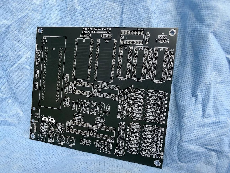 Z80 CPU NMOS / CMOS Tester - Motherboard Pcb - Etsy