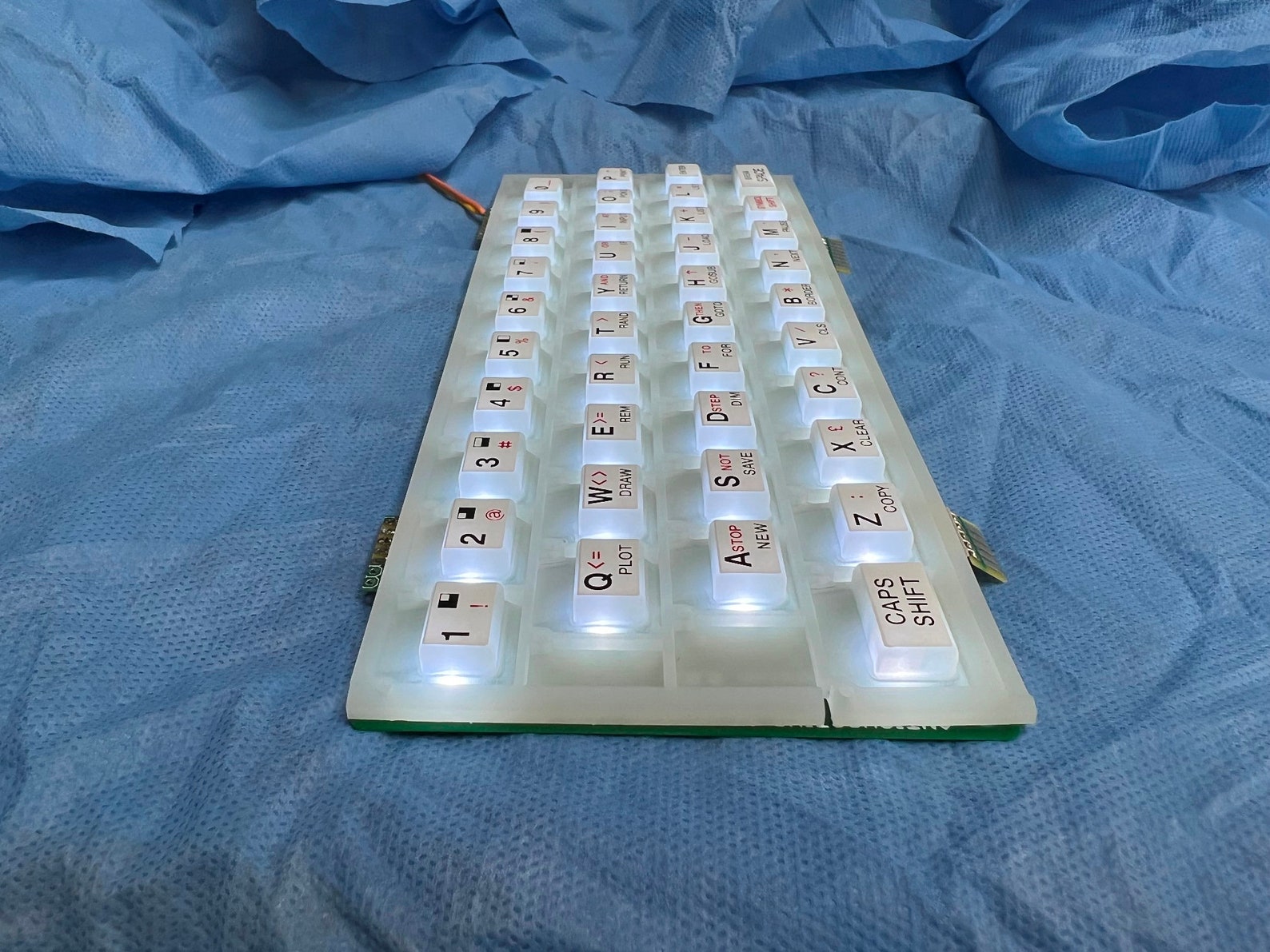 The Mechboardzx LED - Sinclair ZX Spectrum 16K/48K Mechanical Keyboard ...