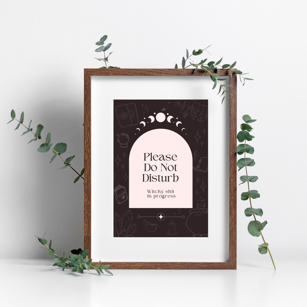 Witchy Inspirational Digital Prints Positive Mindset & Empowering ...