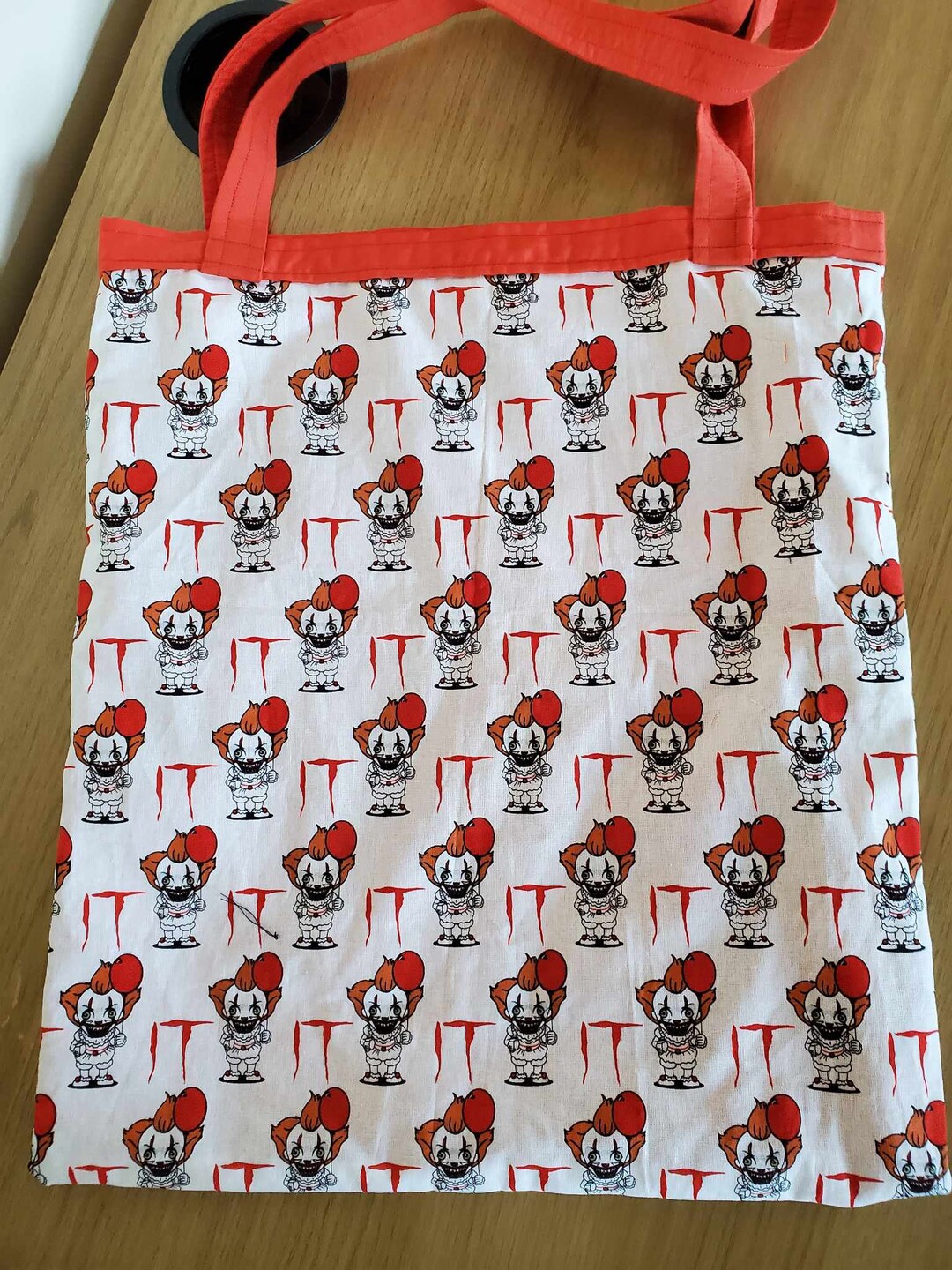 Pennywise IT Themed Tote Bag lined - Etsy