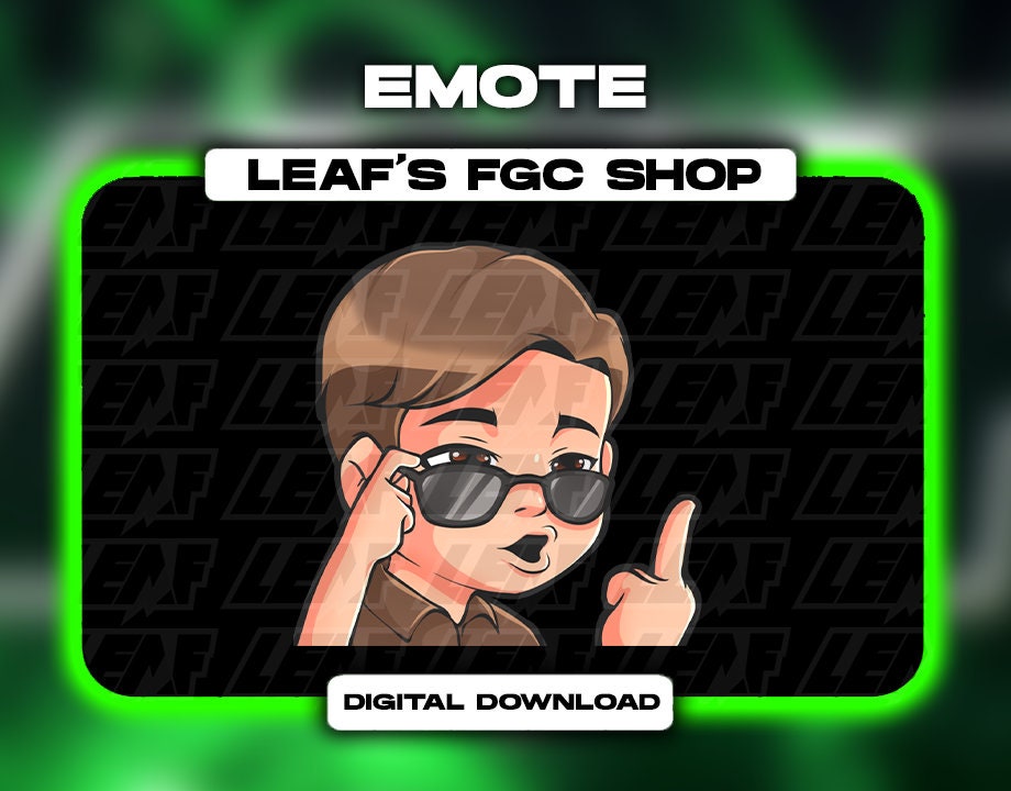 Johnny Cage Middle Finger Static Mortal Kombat Emote for - Etsy