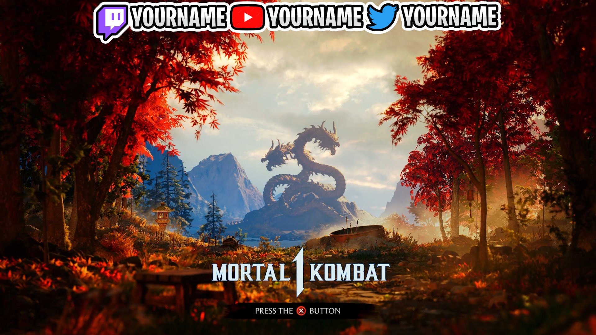 Custom Social Media Overlay for Twitter Twitch Tiktok Discord Instagram ...