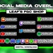 Custom Social Media Overlay for Twitter Twitch Tiktok Discord Instagram ...