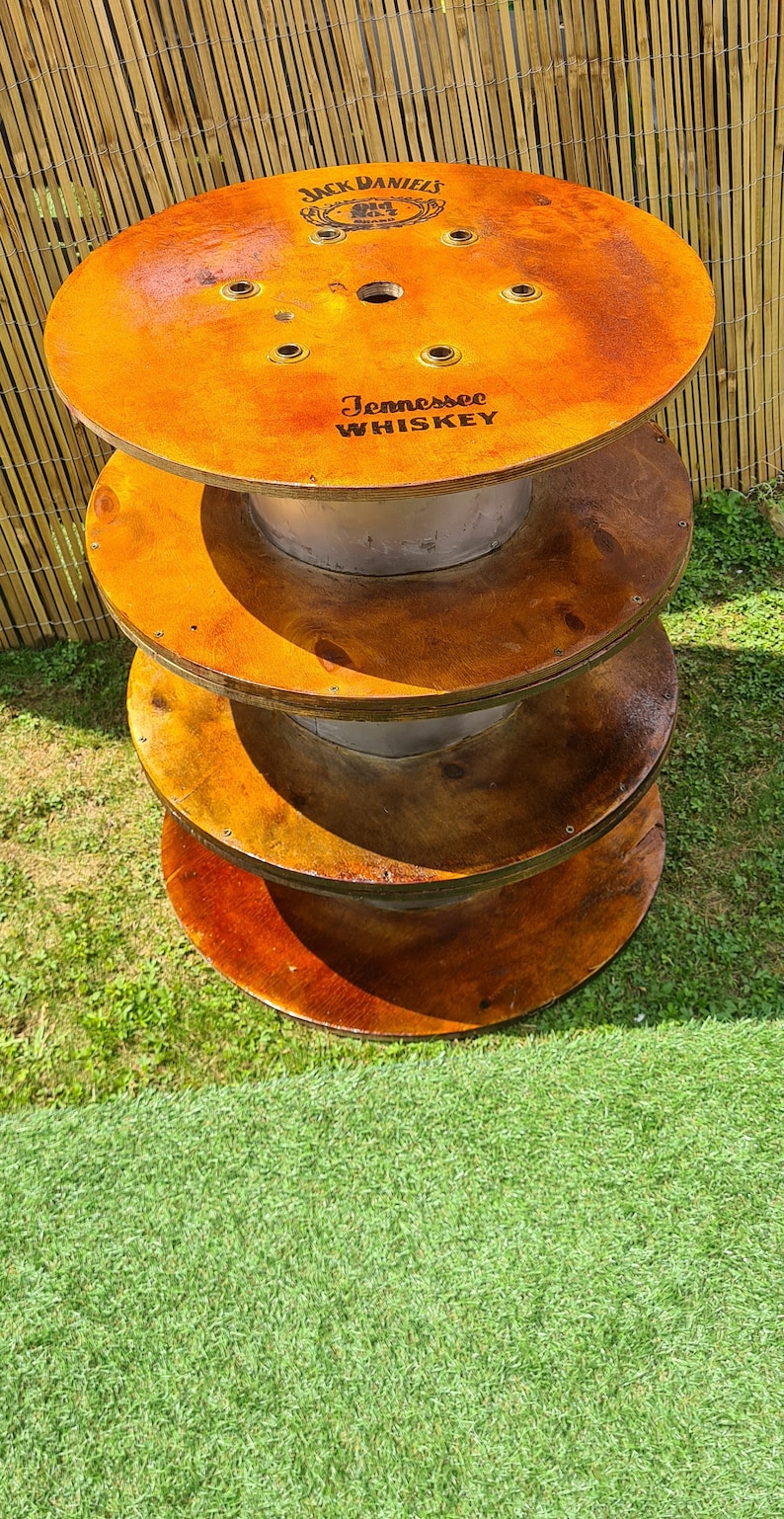 Refurbished Cable Reel Bar Table - Etsy