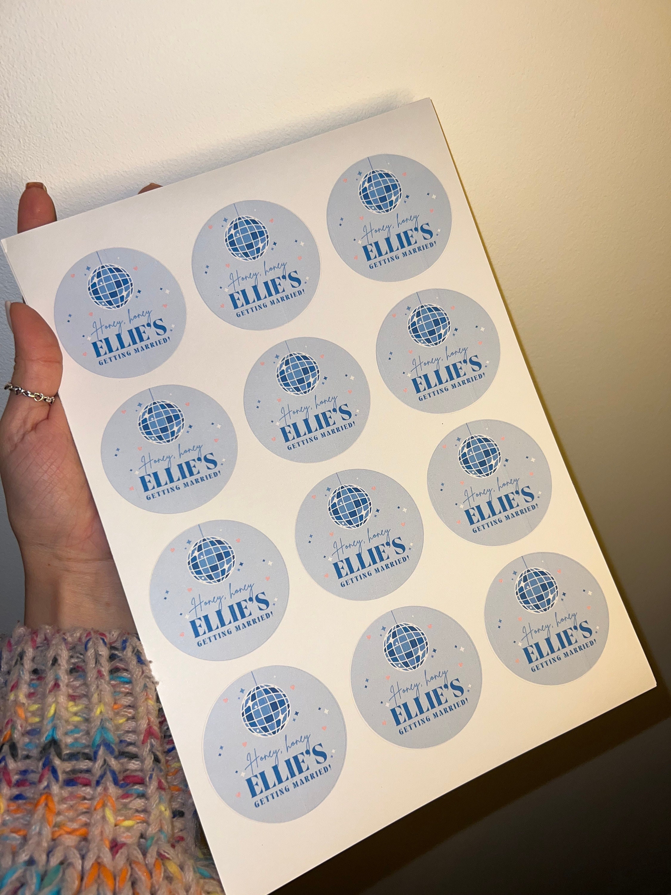 Mamma Mia "honey Honey" Hen Do Stickers – ABBA Party Favour Labels ...