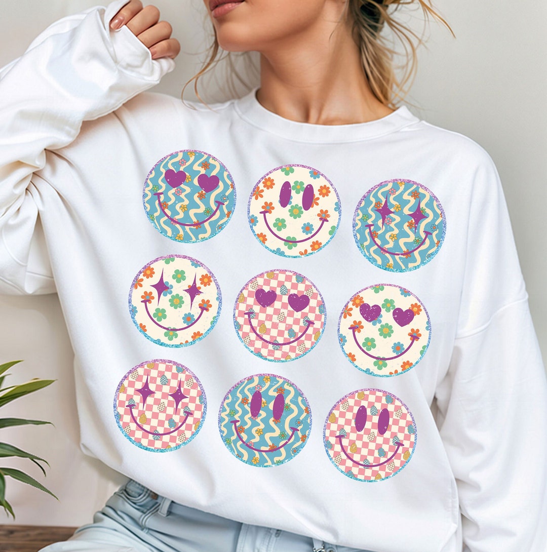 Happy Bunny Face Easter PNG I Happy Face PNG I Easter Bunny PNG I Bunny ...