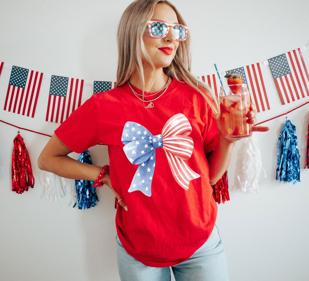 Coquette American PNG I Coquette Bow PNG I 4th of July Sublimation I ...