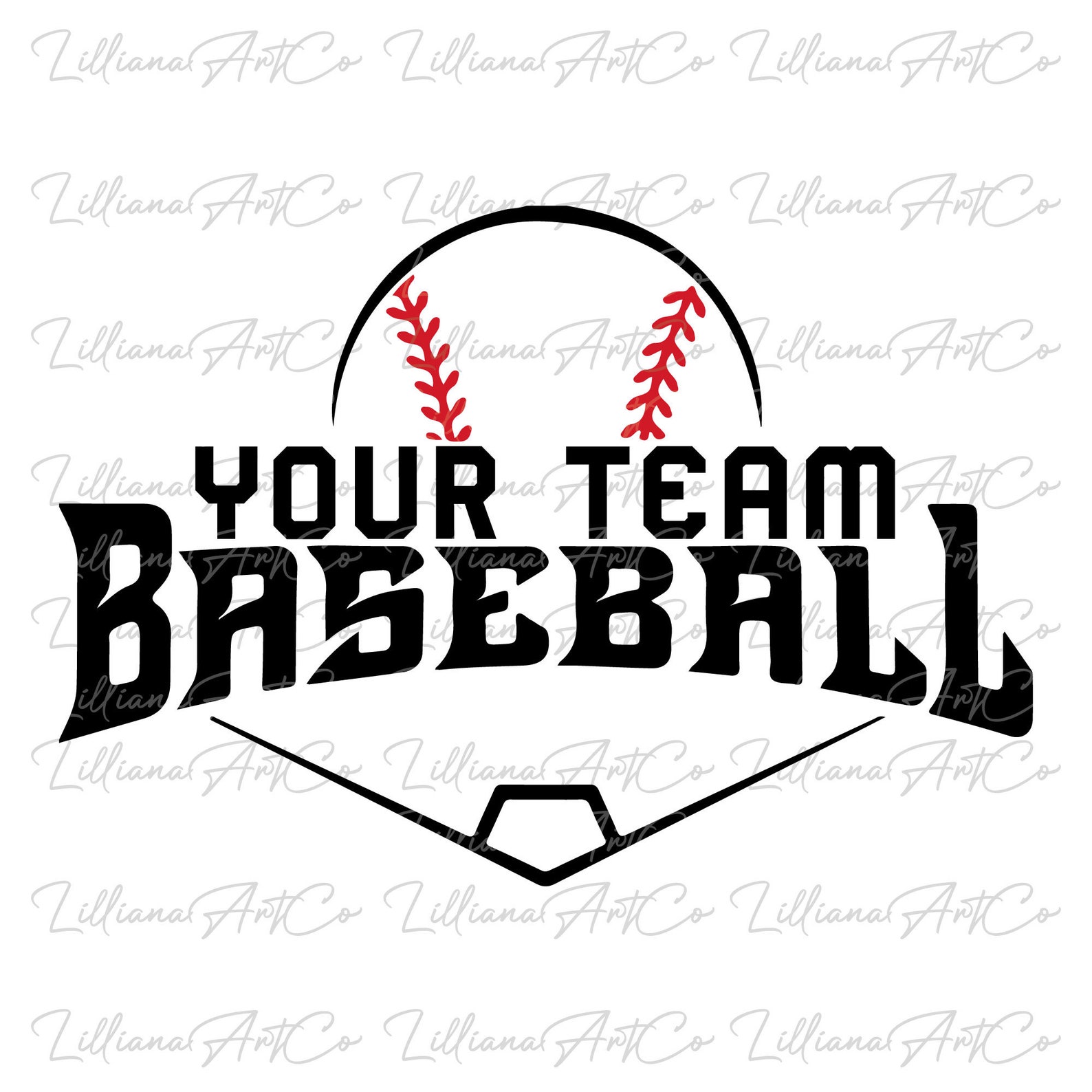 Custom Baseball Team SVG Personalized Svg Team Baseball SVG - Etsy