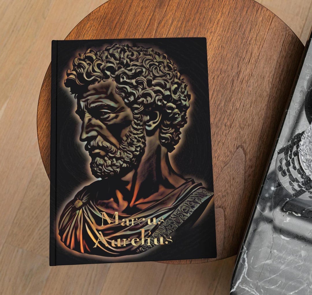 Stoic Marcus Aurelius Memento Mori Journal, Stoicism Amor Fati ...