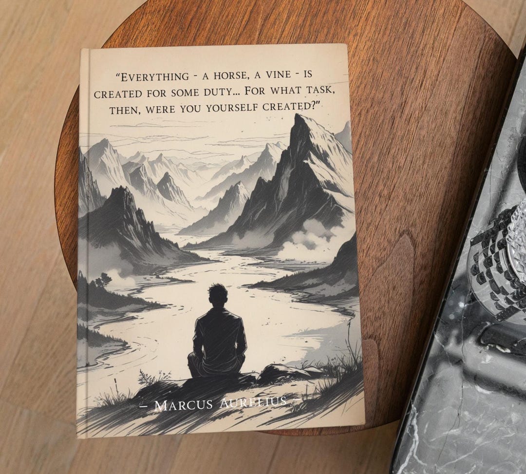 Marcus Aurelius Rome Quote Memento Mori Stoic Journal, Stoicism ...