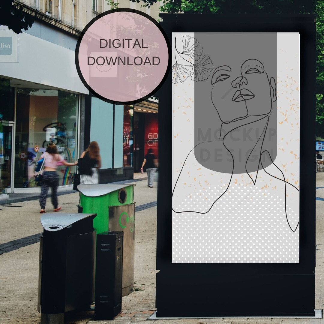 Abstract Women Silhouette, Minimal Women Art Print, Abstract Woman Line ...