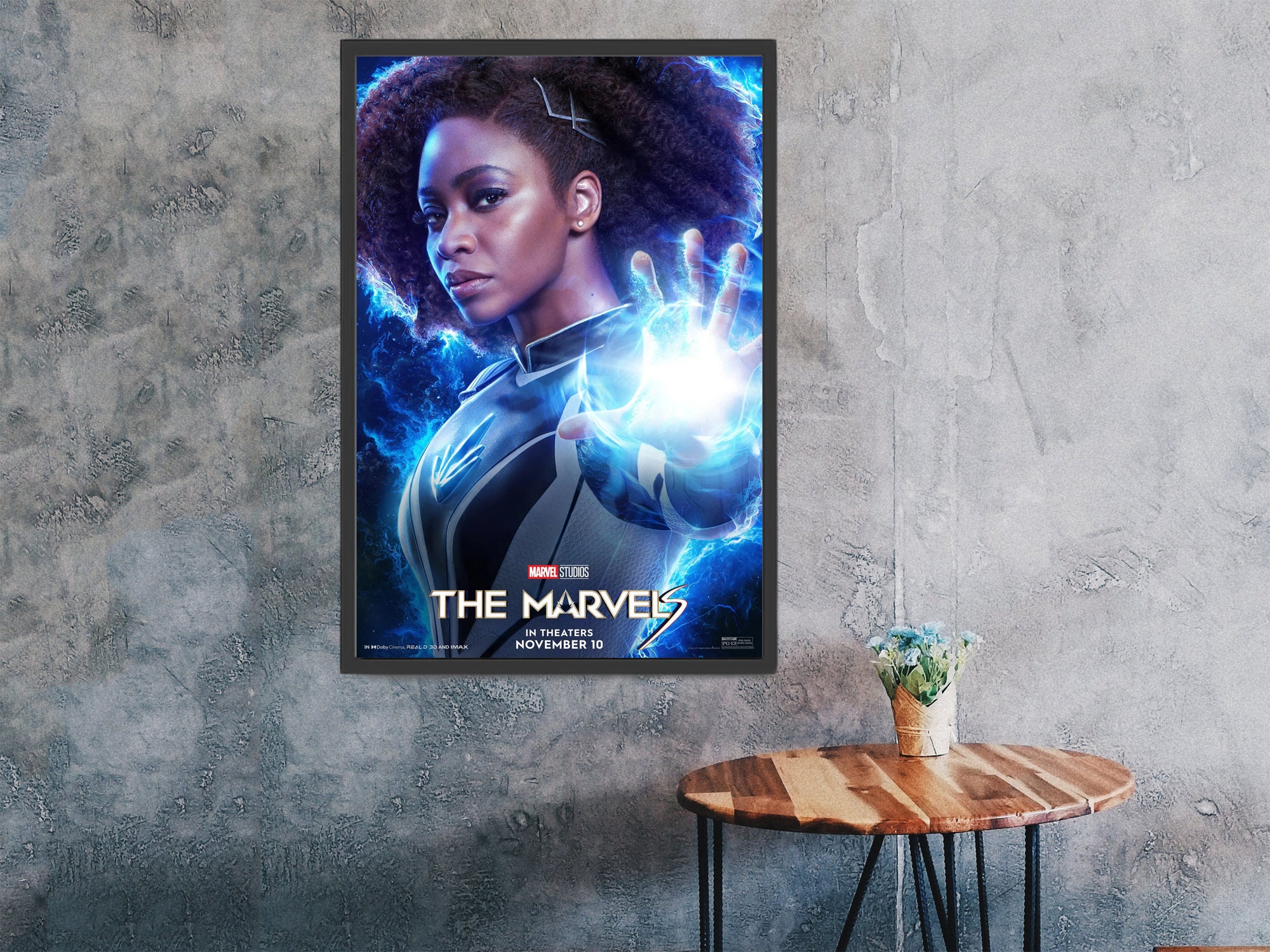 The Marvels Movie Posters Wall Art Unique Customized Poster Gifts ...
