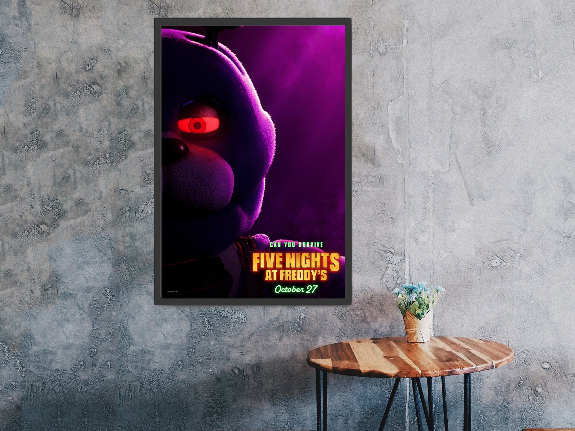 Five Nights at Freddy's Movie Posters Wall Art - Etsy