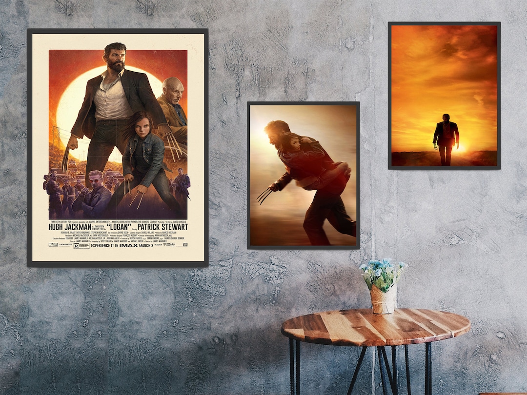 Logan Movie Posters Wall Art Unique Customized Poster Gifts Canvas ...