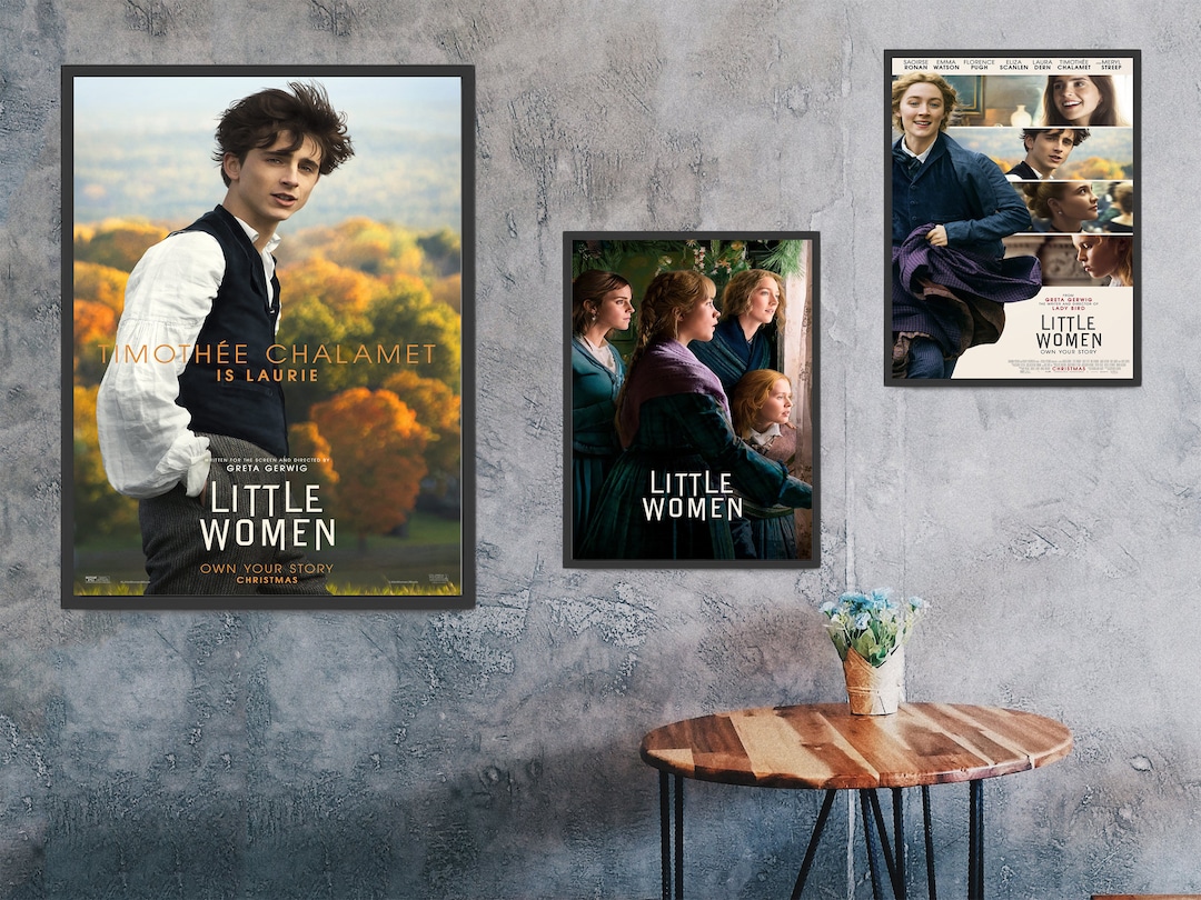 Little Women Movie Posters Wall Art Unique Customized Poster Gifts ...