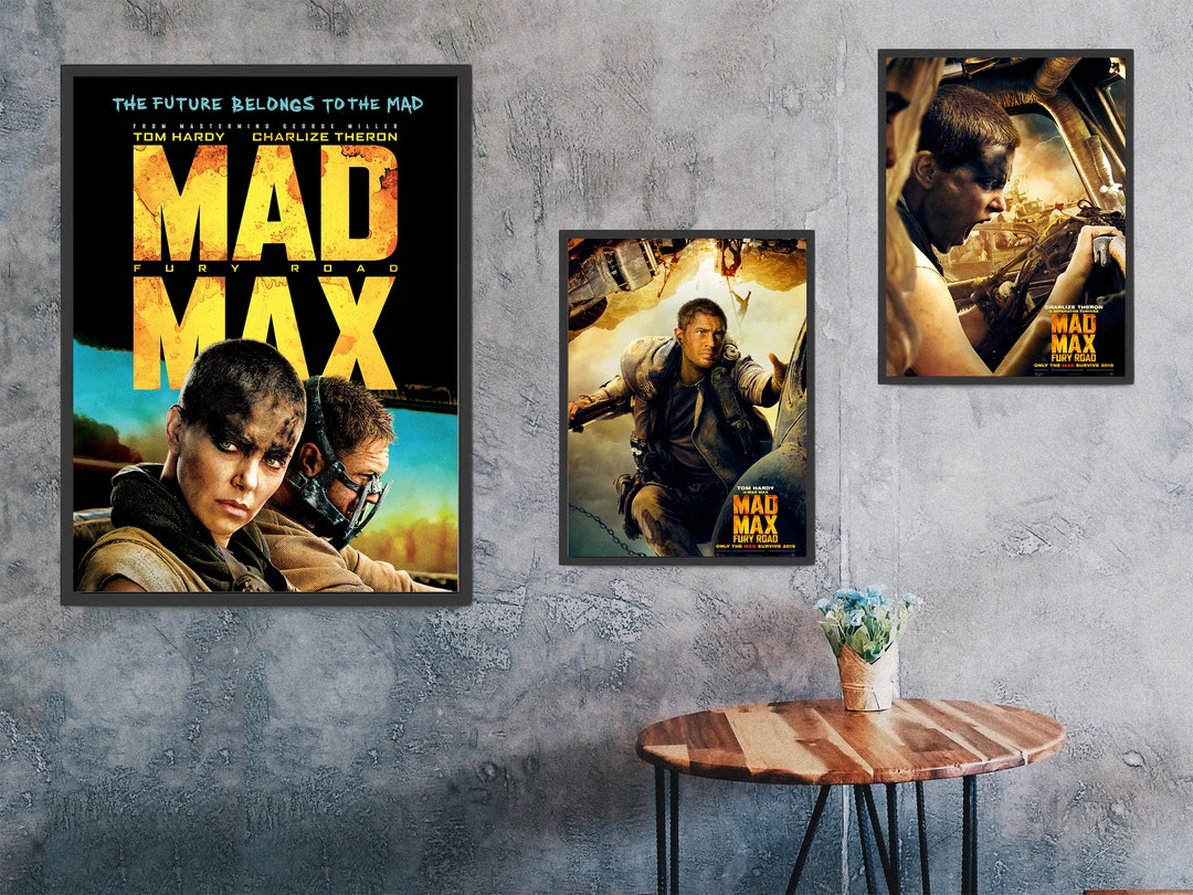 Mad Max Fury Road Movie Posters Wall Art Unique Customized Poster Gifts ...