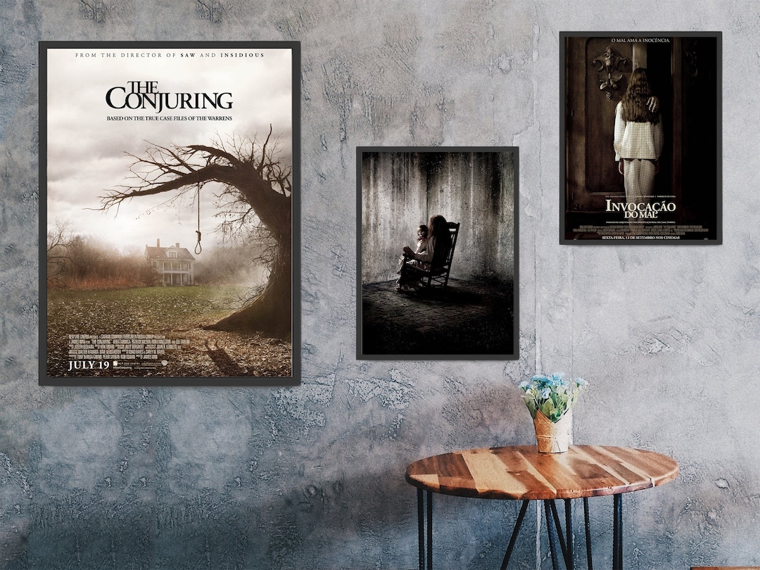 The Conjuring Movie Posters Wall Art Unique Customized Poster Gifts ...