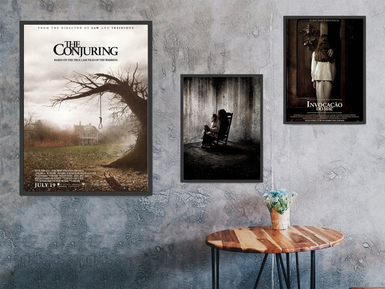 The Conjuring Movie Posters Wall Art Unique Customized Poster Gifts ...