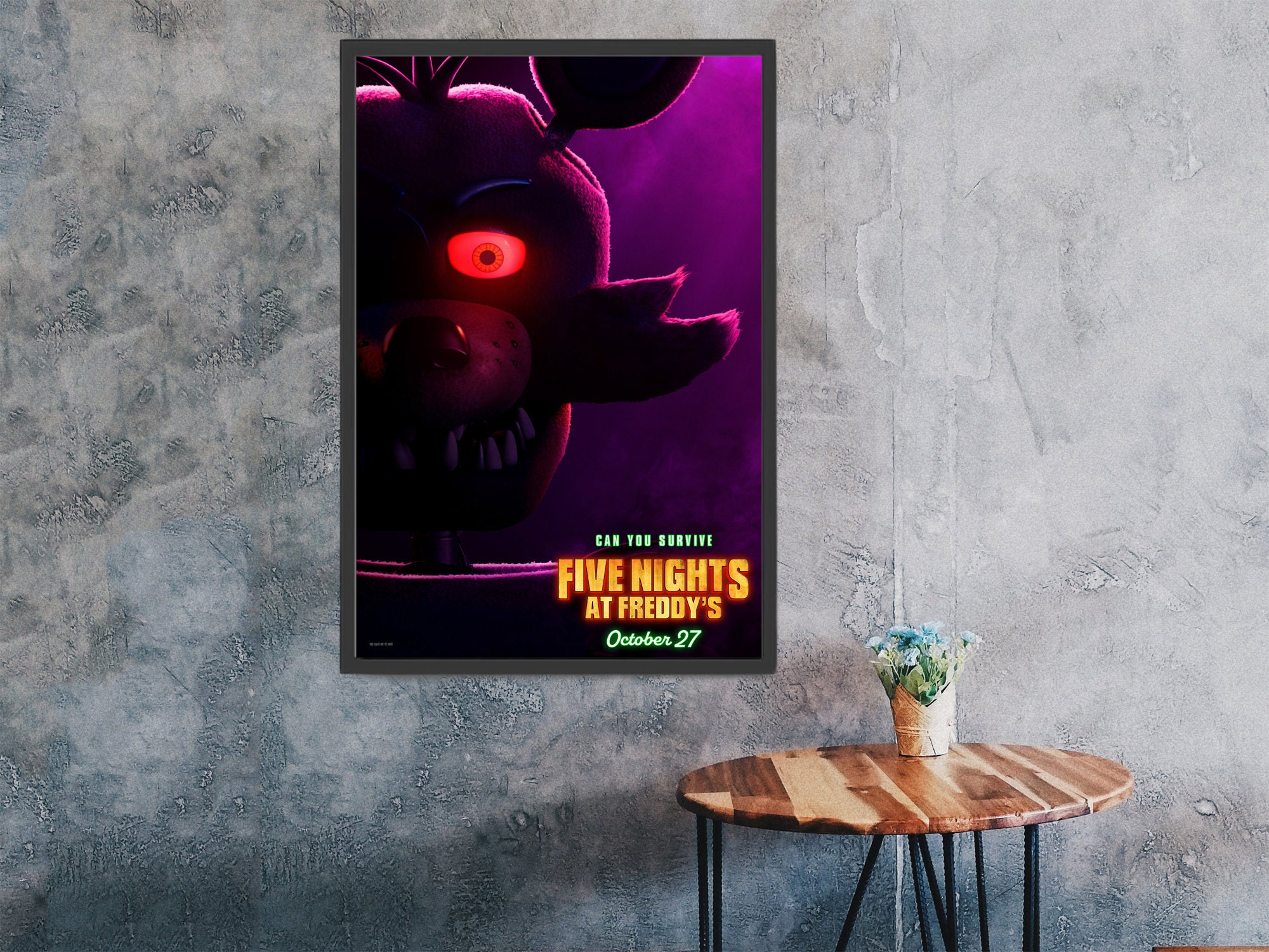 Five Nights at Freddy's Movie Posters Wall Art - Etsy