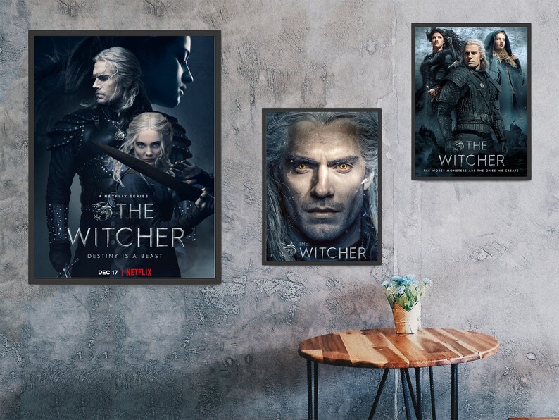 The Witcher 2 Movie Posters Wall Art Unique Customized Poster Gifts ...