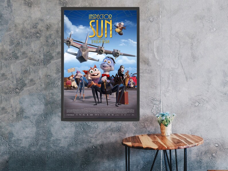 Inspector Sun and the Curse of the Black Widow Movie Posters Wall Art Unique Customized Poster ...
