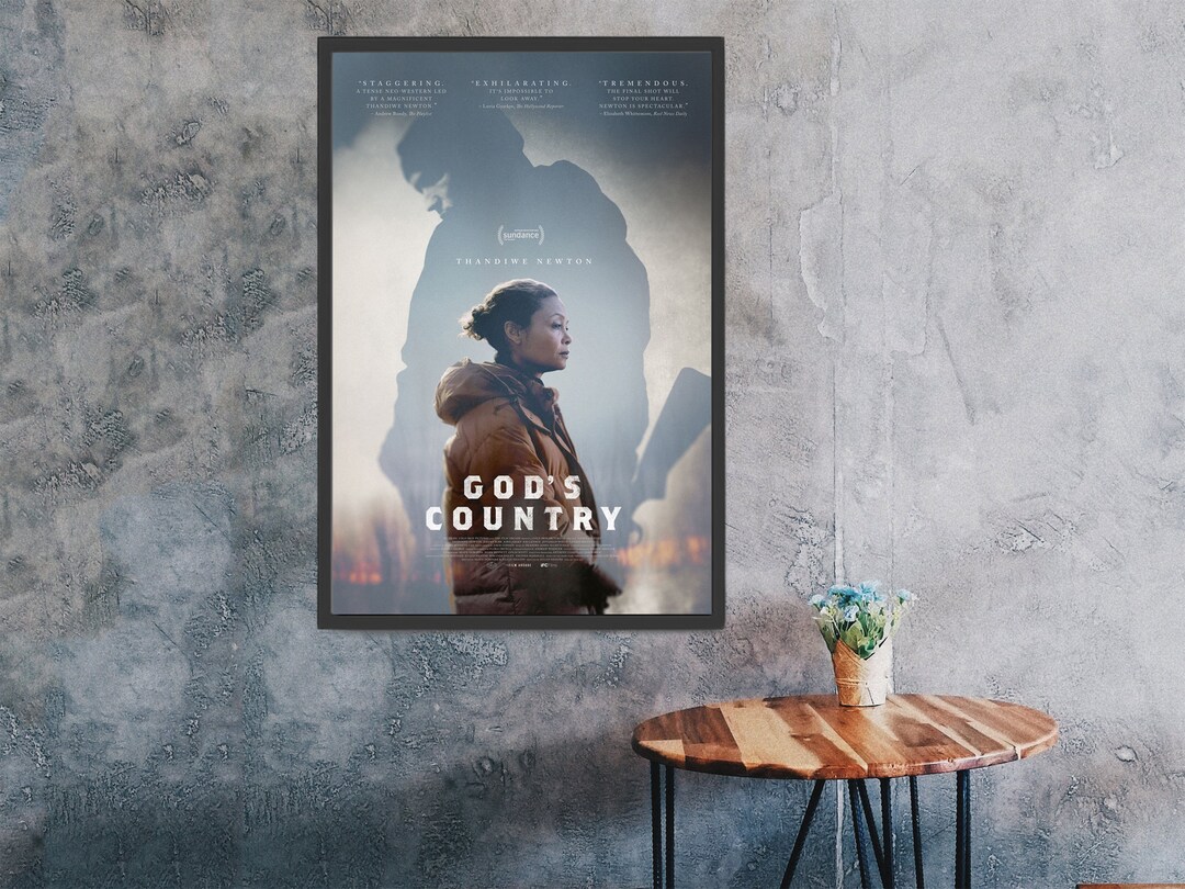 Gods Country Movie Posters Wall Art Unique Customized Poster Gifts ...